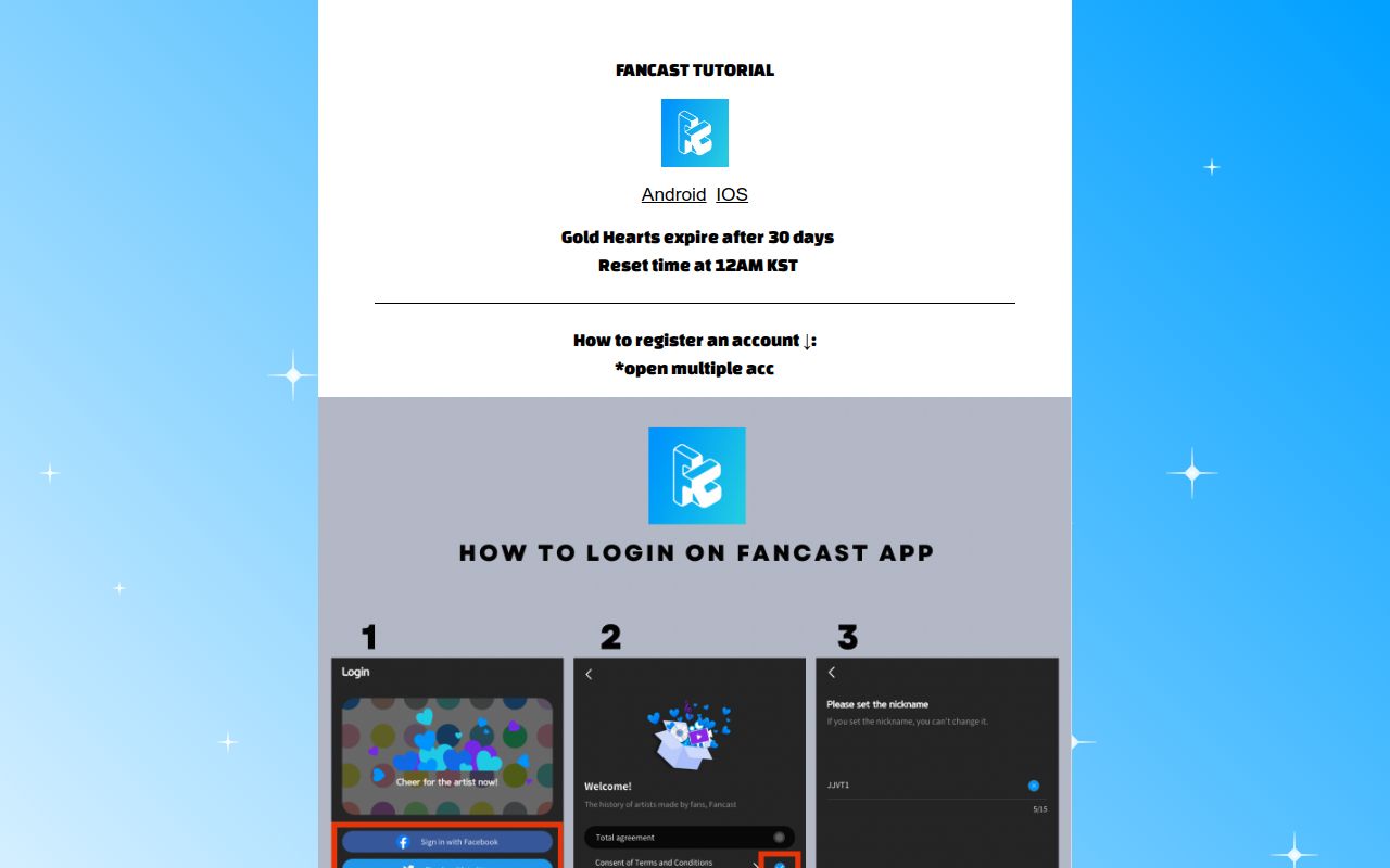 Fancast app